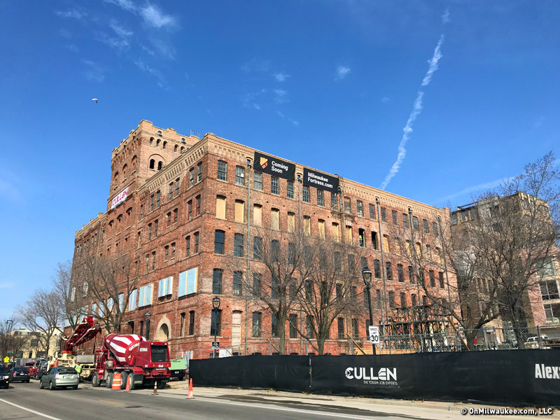 Progress Report: The conversion of The Fortress building to apartments ...