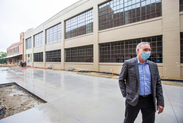 Developer shows off historic rehabilitation of Greensboro's Printworks ...
